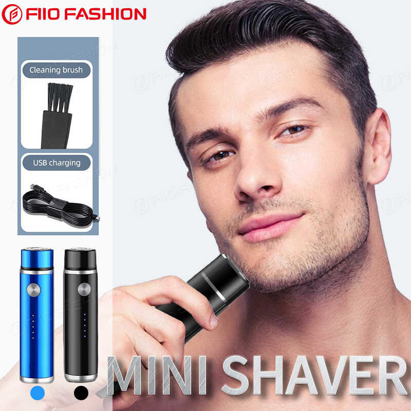 Mini Shaver for Men Rechargeable Portable Travel USB Washable Electric ...