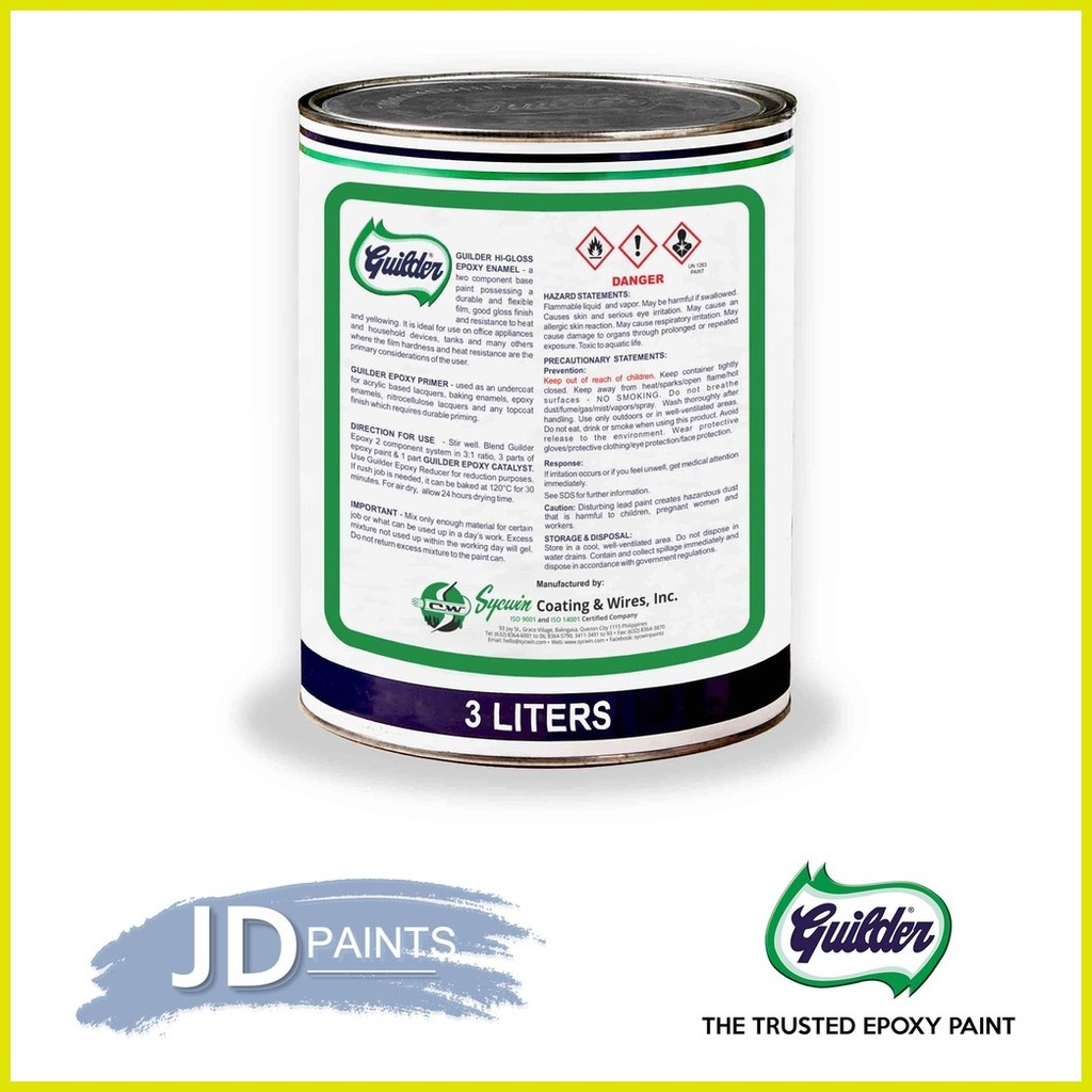 ۩ ♂ ♕ Guilder Epoxy Primer Paint with catalyst 1L | Shopee Philippines