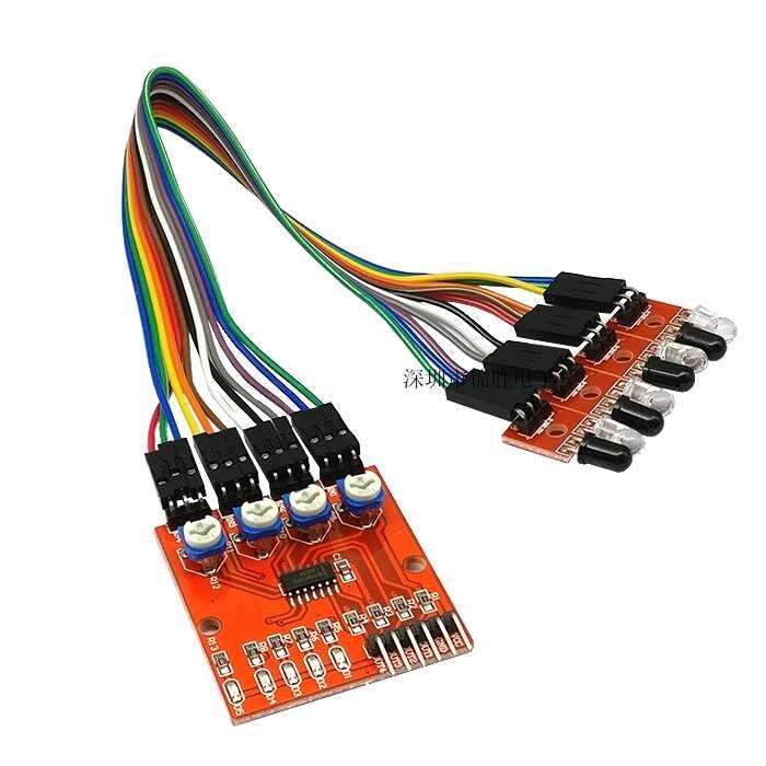 4-channel infrared tracking/tracking module/line inspection module ...