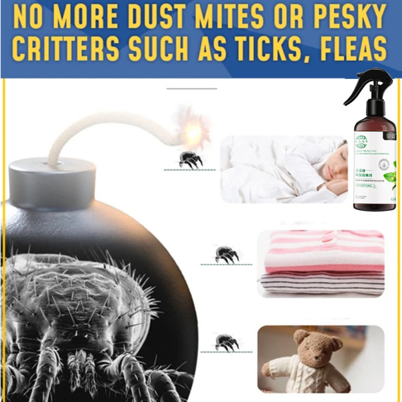 Acarid spray 300ml Mite Spray Bed Bugs Killer Dust Mite Remove Spray ...