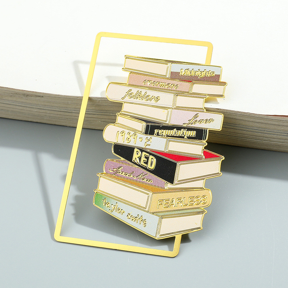 Metal Bookmark Reading Bookmarks Clip Gift Stationery School Office ...