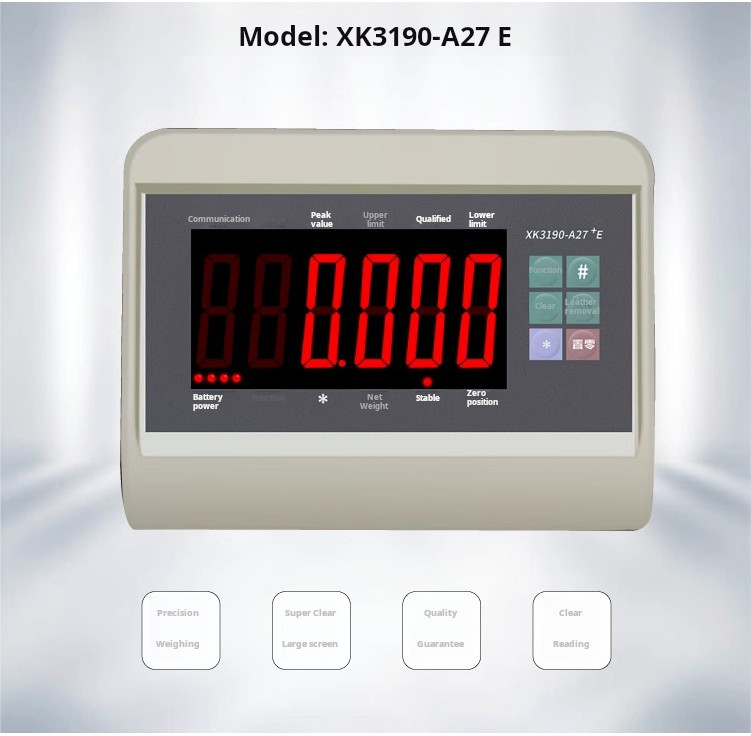 XK3190-A27E Weighing Indicator Instrument With 232 Interface English ...