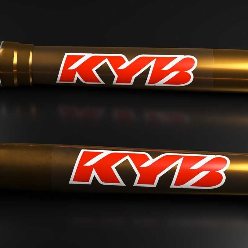 LY 2Pcs 3M Motocross Motorcycle Stickers Fork Showa Kyb Wp Suspension ...