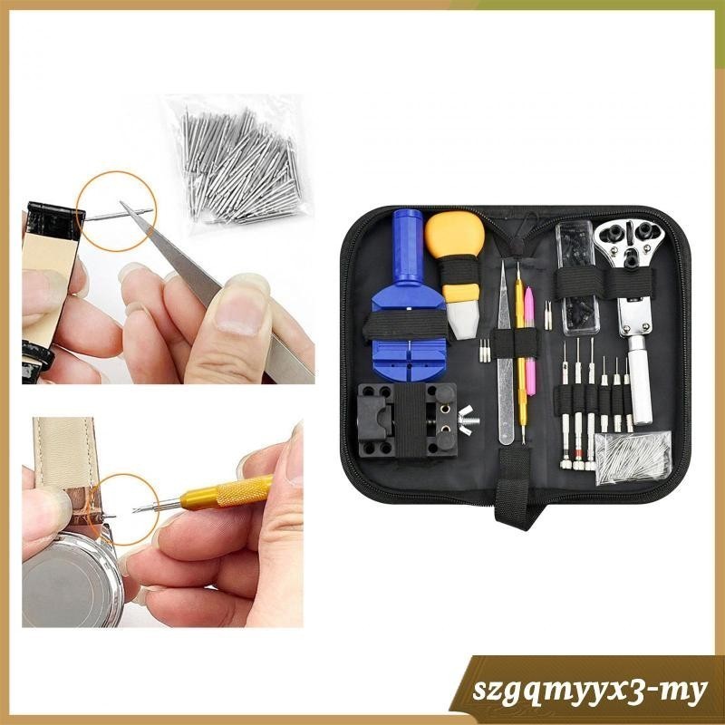 ∵ [ 144 Pieces Watch Repair Set with Carrying Case Professional ...