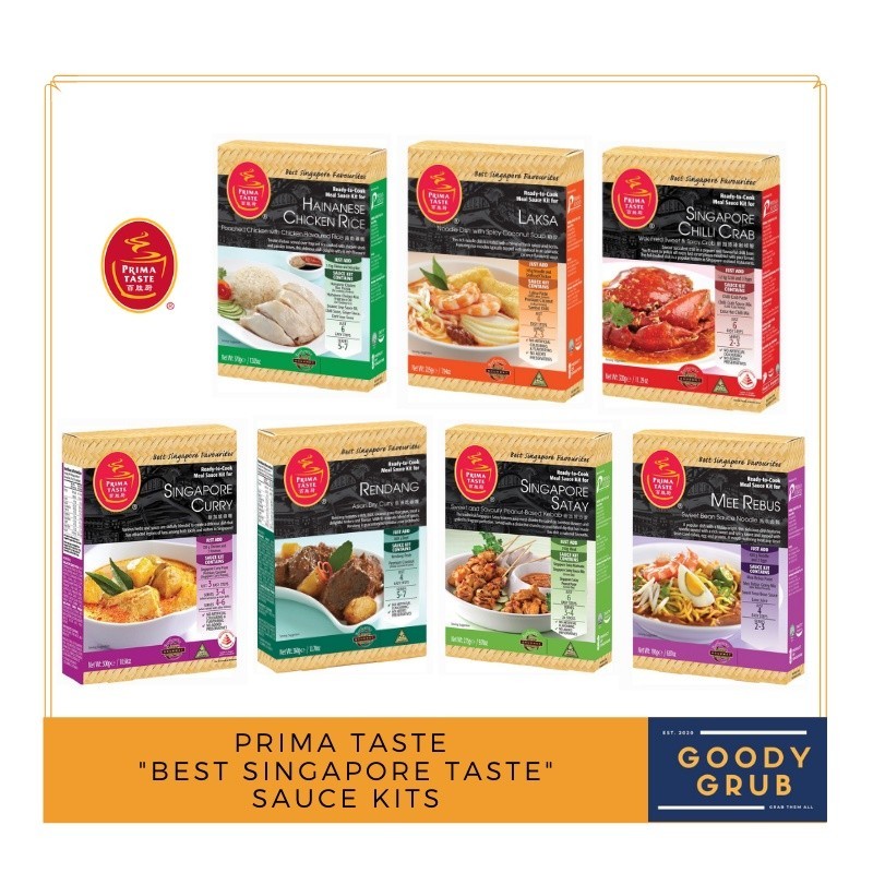 ☢ § ๑ Prima Taste "Best Singapore Taste" Sauce Kit | Laksa Hainanese ...