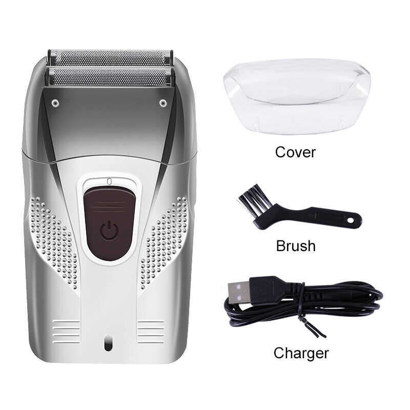 Color 2022 Gold Men Shaver Electric Shaving Beard Hine Razor ...