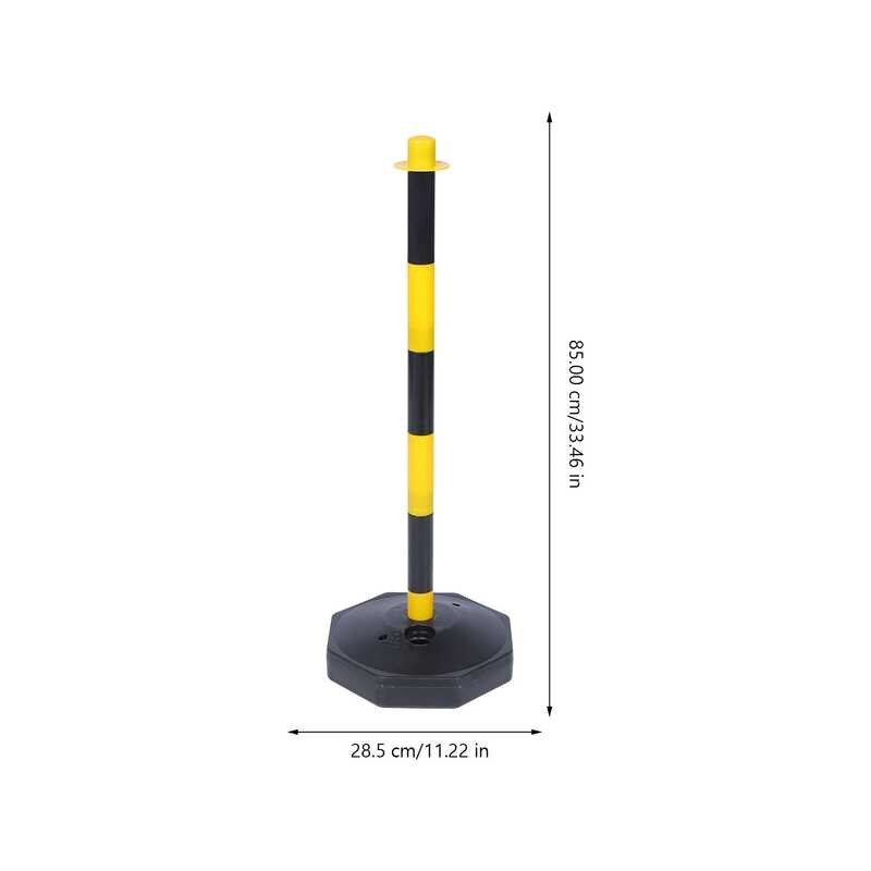 Isolation Bollard Orange Traffic Cones Anti-Collision Warning Pile ...