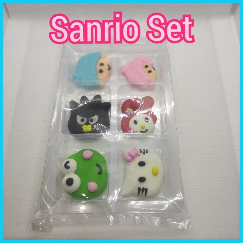 Hello kitty kerokeropi & friends Set Edible cupcakes topper edible cake ...