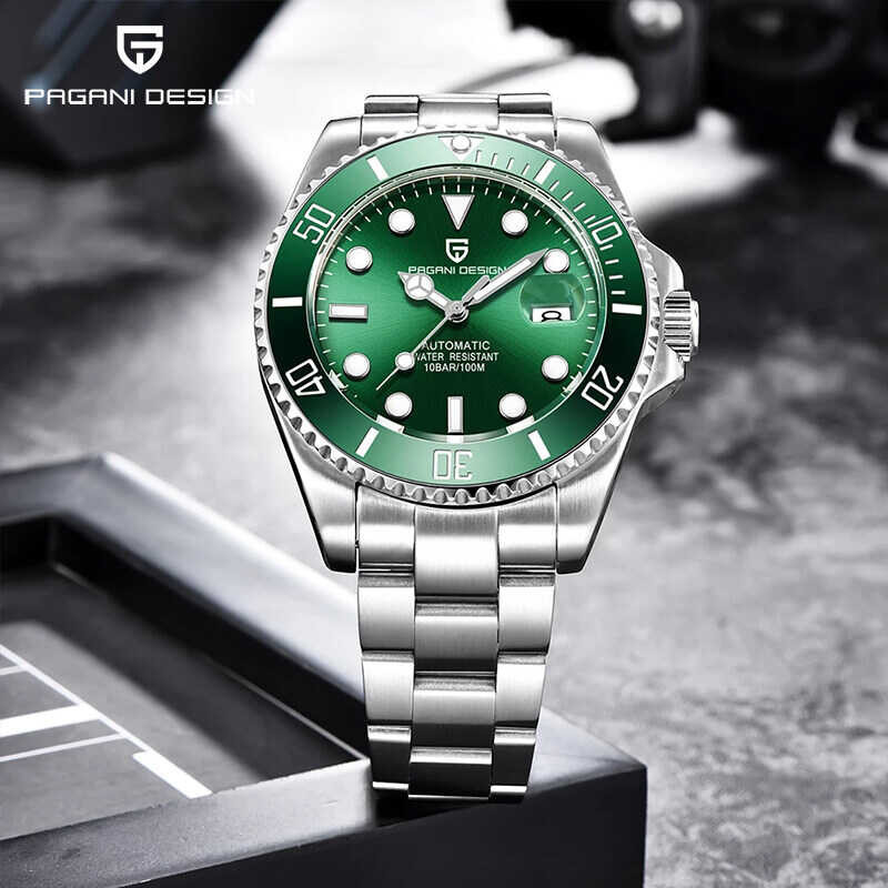 100% Original Pagani Design Submariner 43Mm Automatic Men Japan Seiko ...