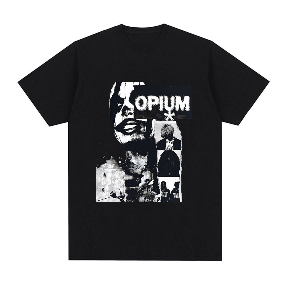 Rapper Playboi Carti T-Shirt Opium Ken Carson Destroy Lonely Gothic T Shirts Men Women Fashion ...