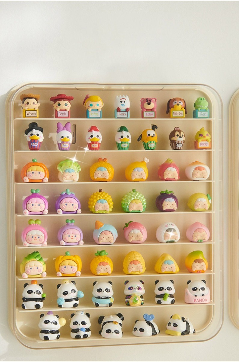 Blind Box Storage Box 8 Layers Large Space Display Cabinet Hanging Wall ...