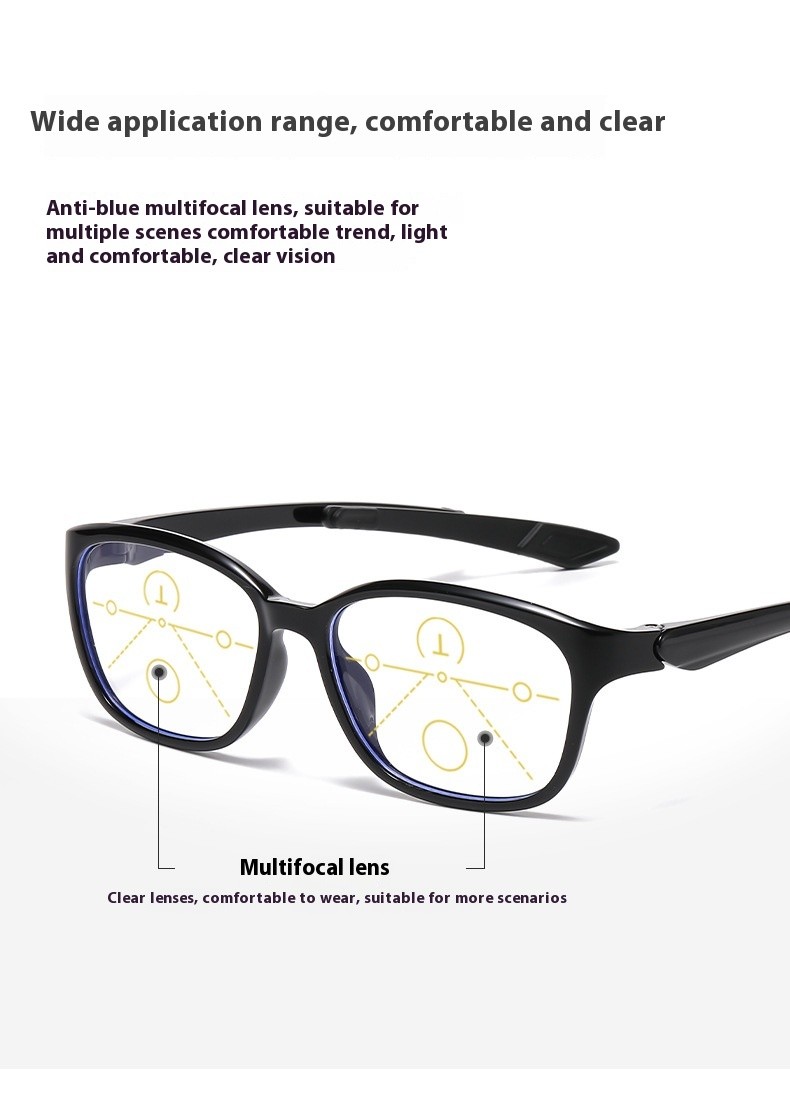 (+0~+400) photochromic reading glasses, multifocal color changing ...
