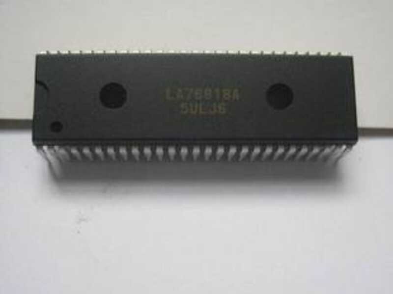 Divisions LA76818A and LA76818B, the most commonly used television chip ...