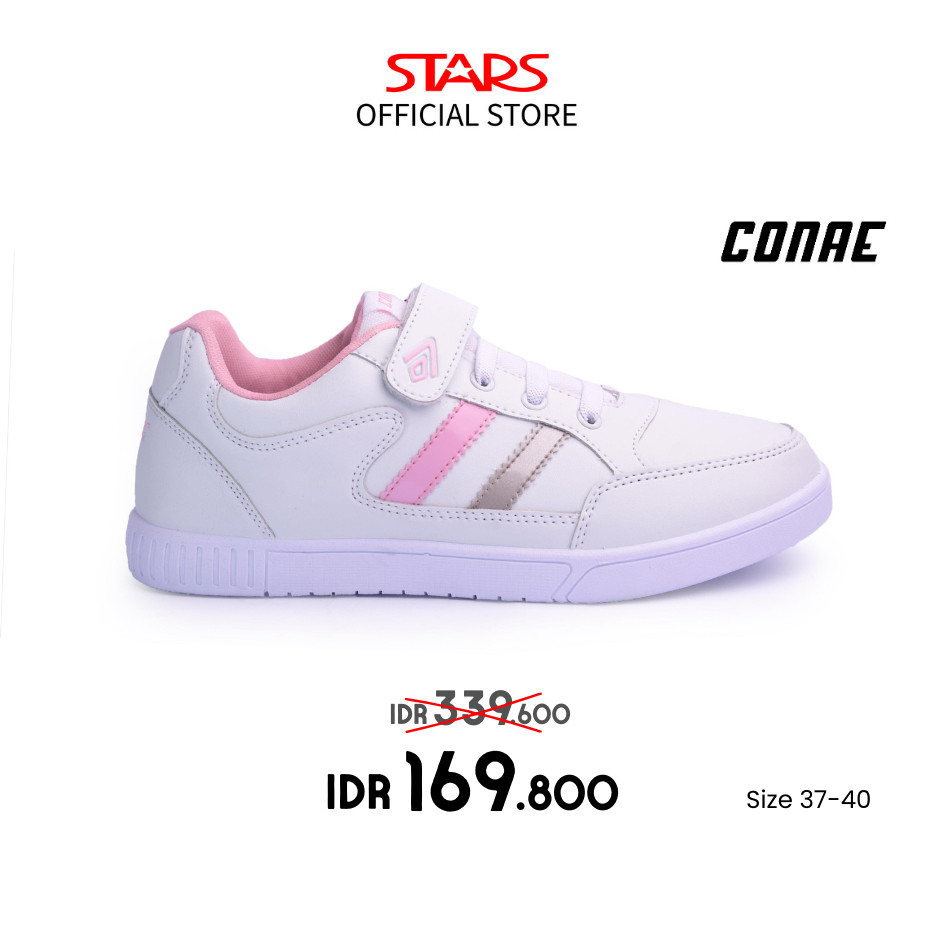 in stock PUTIH Conae White Diversity Girls School Shoes | Shopee ...