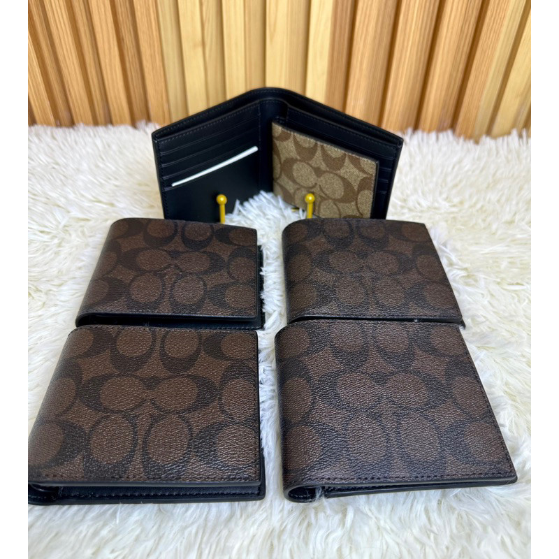 Coach Mens Wallet (with insert /No insert) | Shopee Philippines