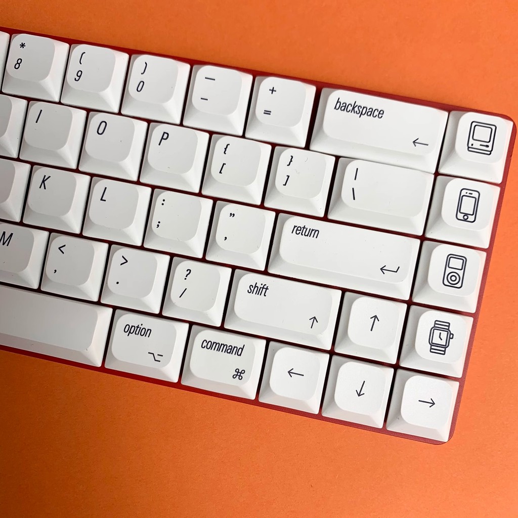 Minimalist Style Low Switch Keycap JWA Profile PBT Material DYE ...