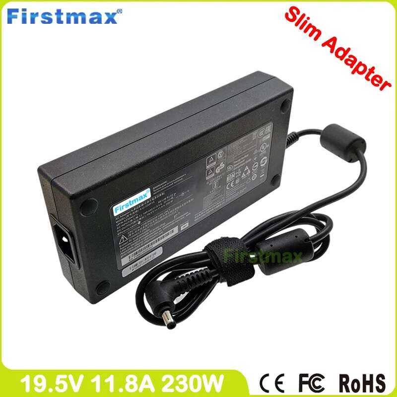 230W AC Adapter 19.5V 11.8A Gaming Laptop Charger Para Sa Gigabyte Aero ...
