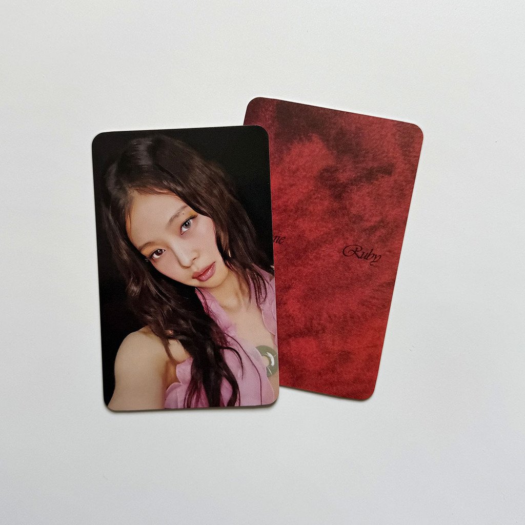 Kpop Idol JENNIE RUBY Album Photocards | Shopee Philippines