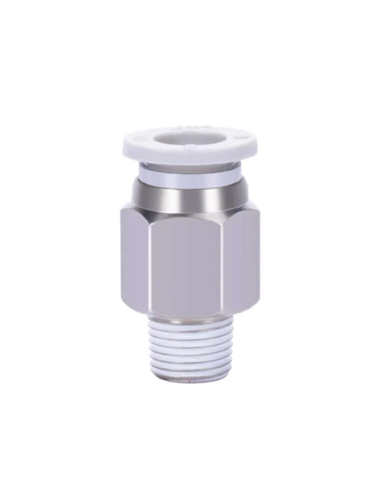 Yadeke tracheal joint pneumatic threaded straight connector APC quick ...