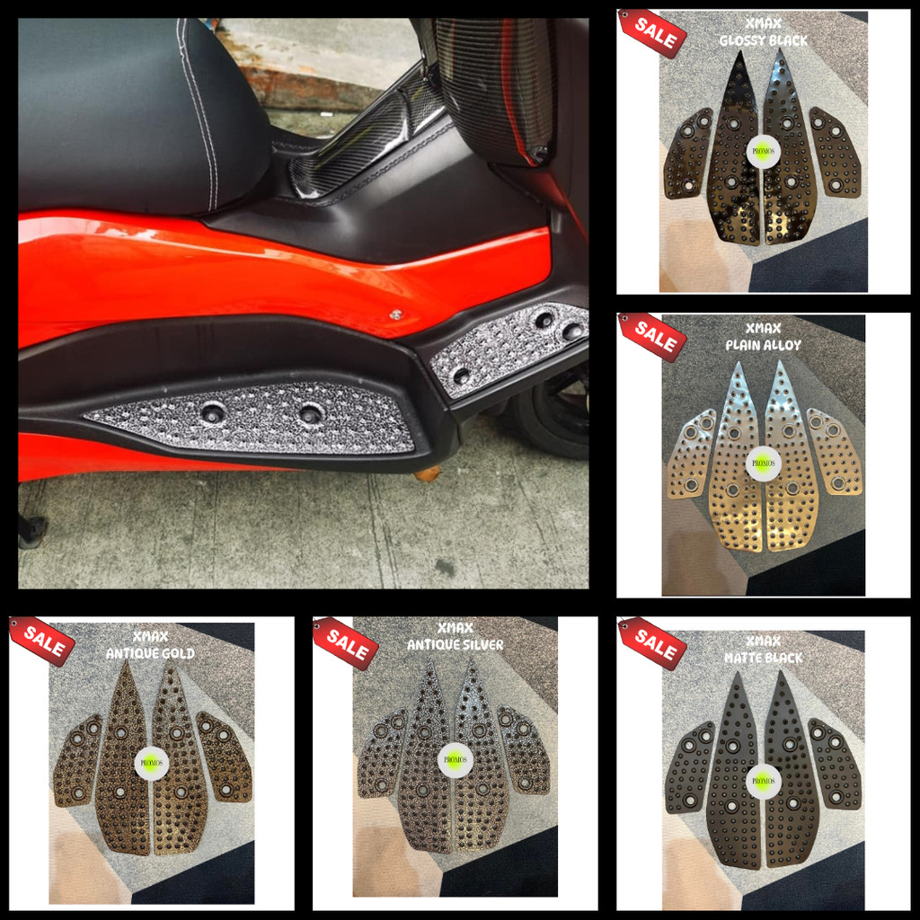 XMAX 300 / XMAX 2025 / XMAX FOOTBOARD MATTING ALLOY POWDER COATED ...