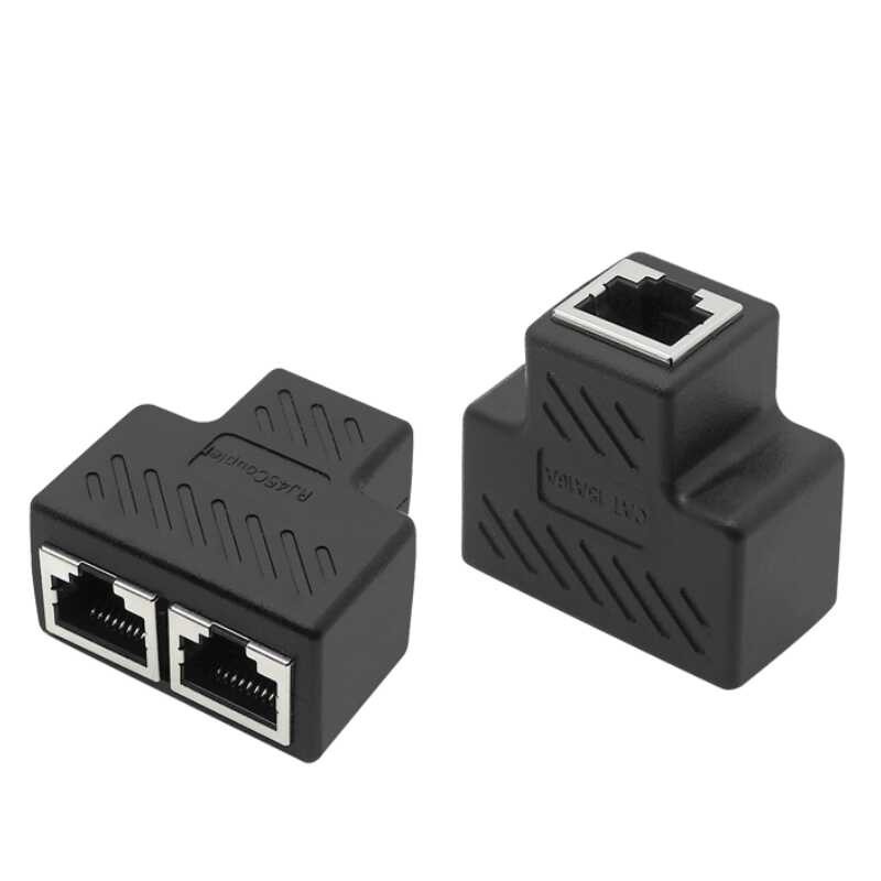 Network cable splitter, one to two conversion connection, pair ...