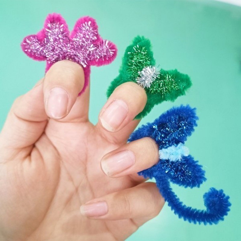 Iron Wire Thread Twisting Sticks Strip - DIY Crafts Toys - Plush Dolls ...
