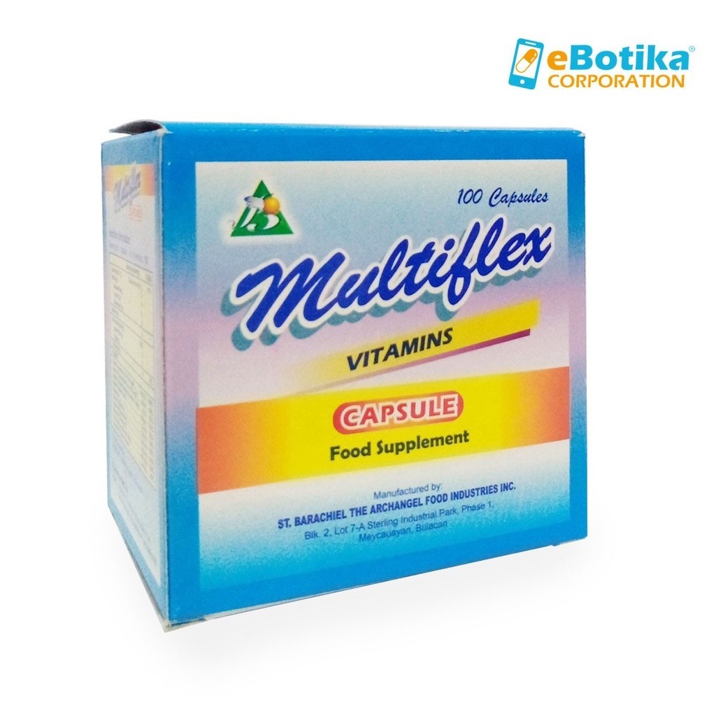 ☢ ☽ ☈ Multiflex Multivitamins (100'S Capsules/Perbox) | Shopee Philippines