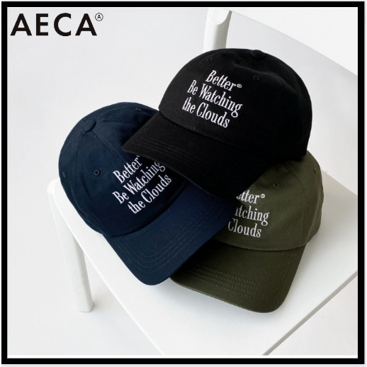 Korea [AECA WHITE] BETTER CAP / AECA CLOVER LOGO CAP/ 2 styles | Shopee ...