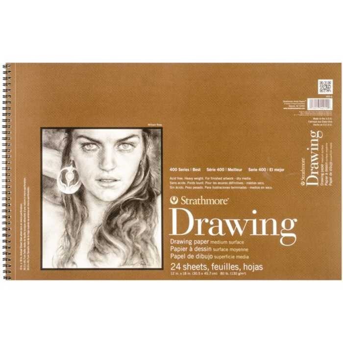STRATHMORE Artist HUB Paper Drawing Series 300 - 400 (Artist Sketch Pad ...