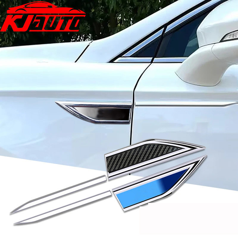 2pcs/Set Mitsubishi ASX Car Fender Metal Sticker Exterior Decorative ...