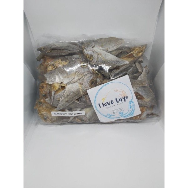 I love tuyo Dried Danggit - unsalted dried fish 200 grams | Shopee ...