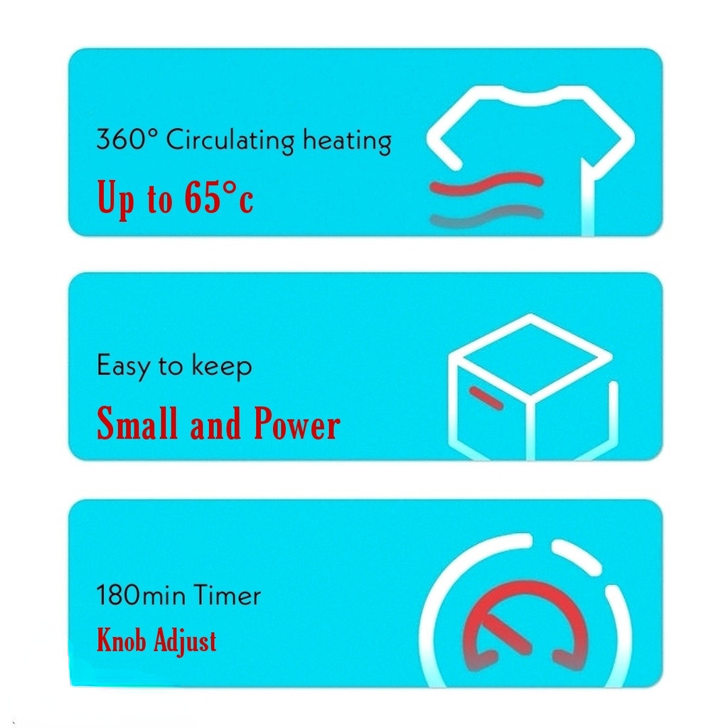 900W Folding Mini Clothes Dryer for Household Dormitory Portable Quick ...