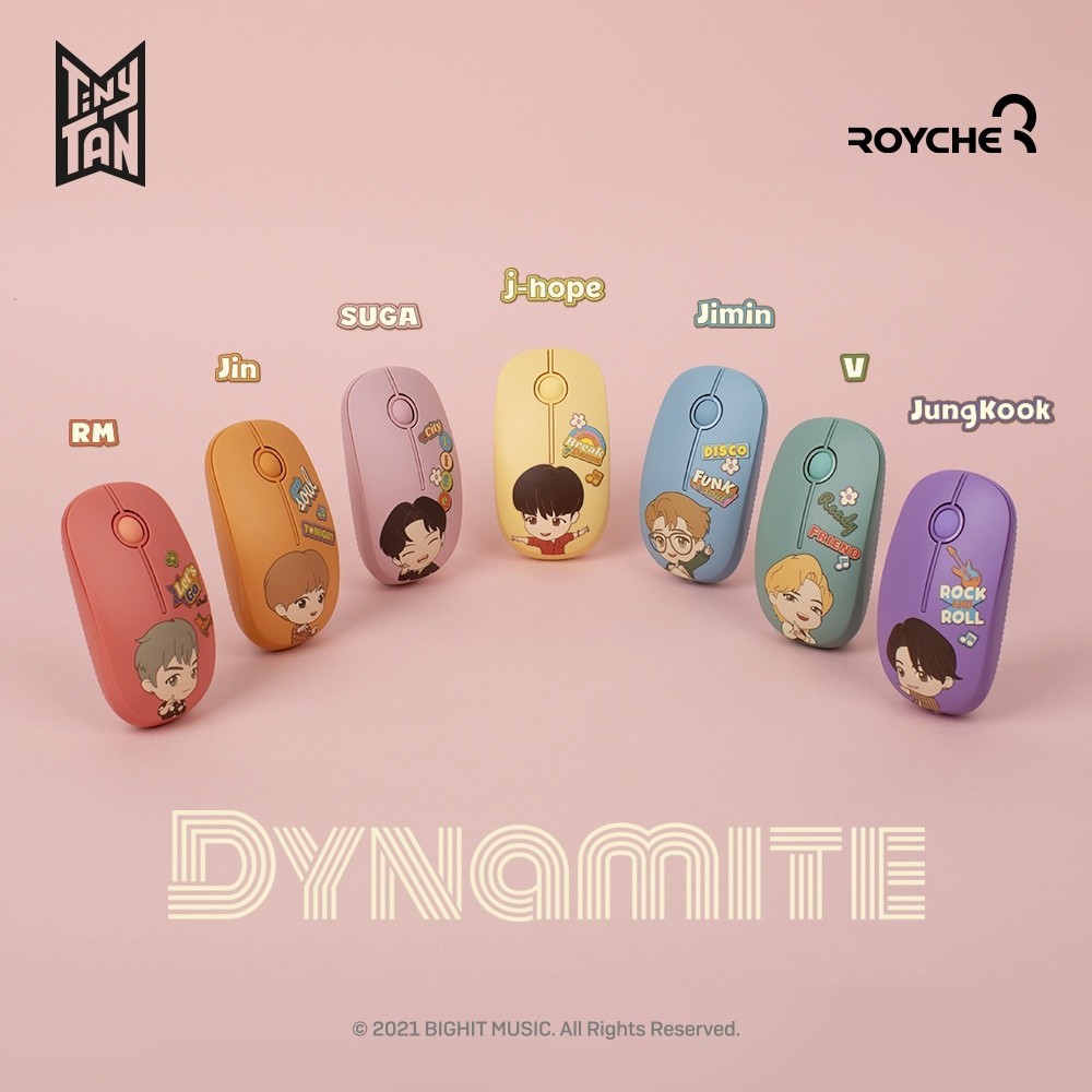 Royche Official TinyTAN Dynamite Silent Wireless Mouse | Shopee Philippines