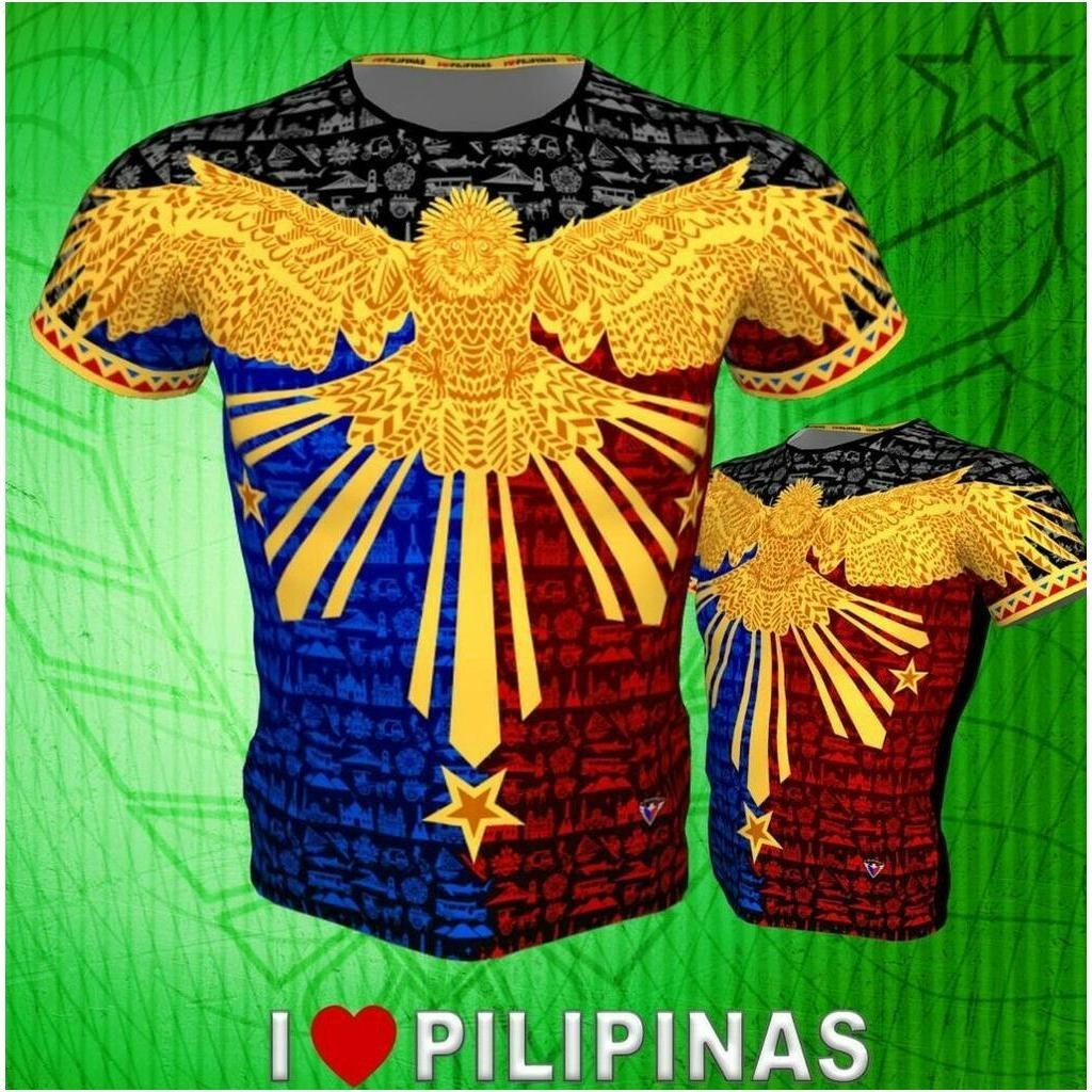 Xzx Design - I Love Filipino Flag Filipino Eagle Polo T-shirt 20 ...