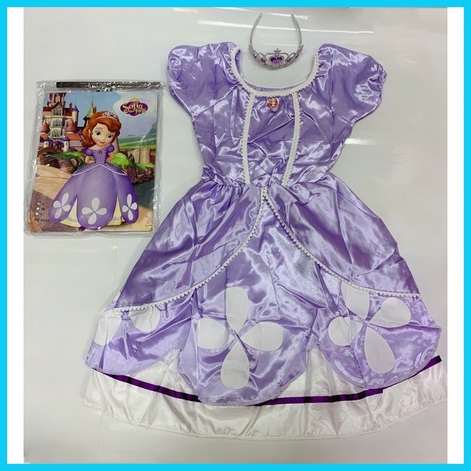 ☪ ☬ Sofia the First Costume Dress Halloween | Shopee Philippines
