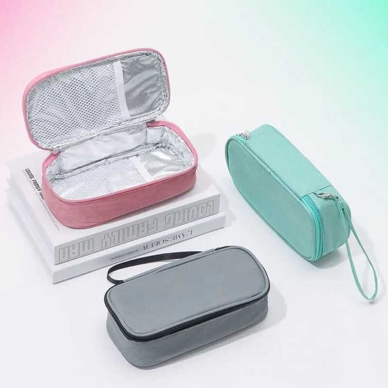 Portable Insulin Cooling Bag Protector Pill Ice Pack Drug Freezer Para ...