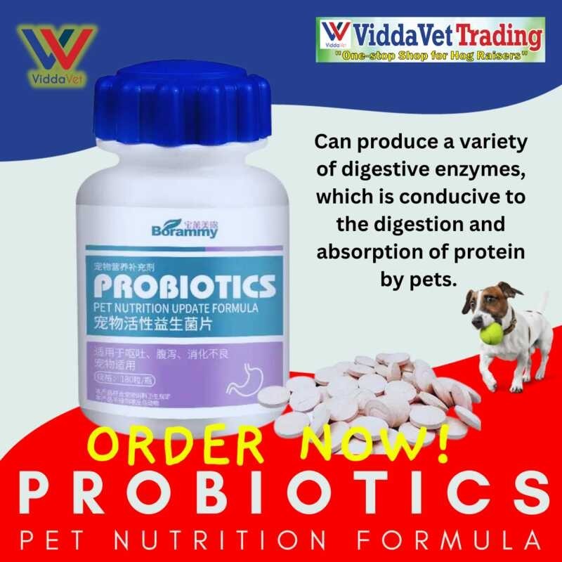 . Pet Active PROBIOTICS 180 tablets bawat bote para sa mga pets aso ...
