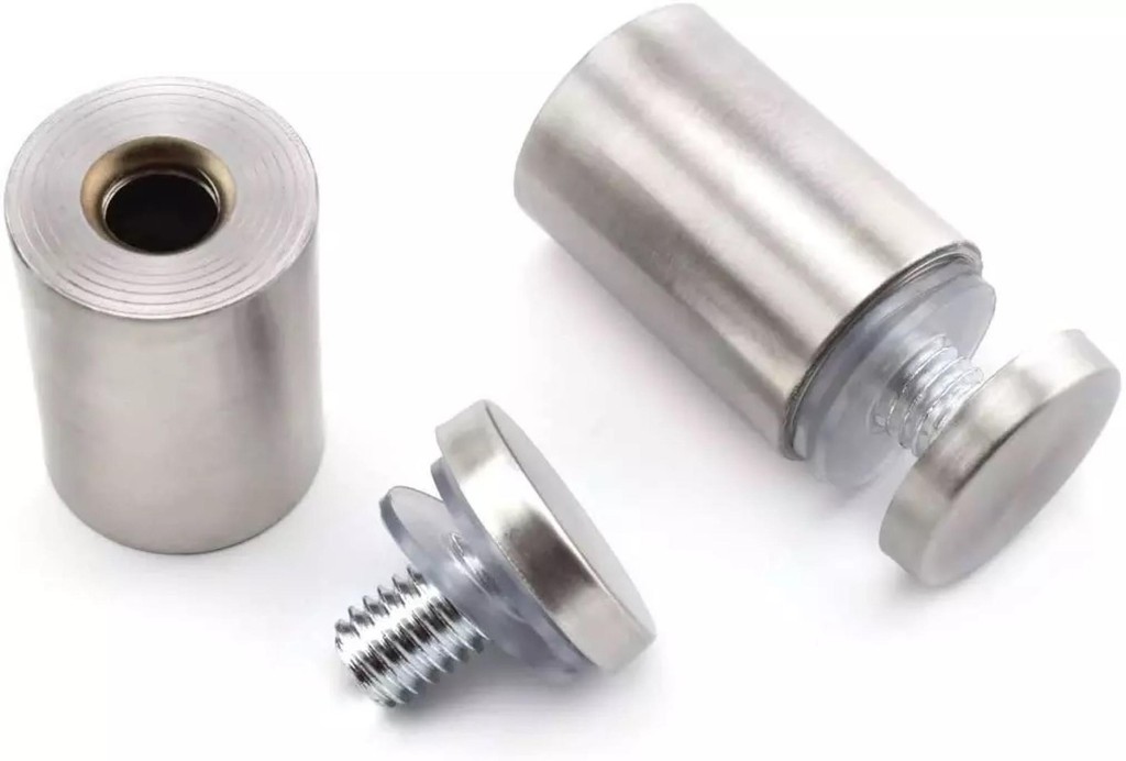 1PC Stainless Standoff Bolt Mount Sign Acrylic Signage Display Stand ...