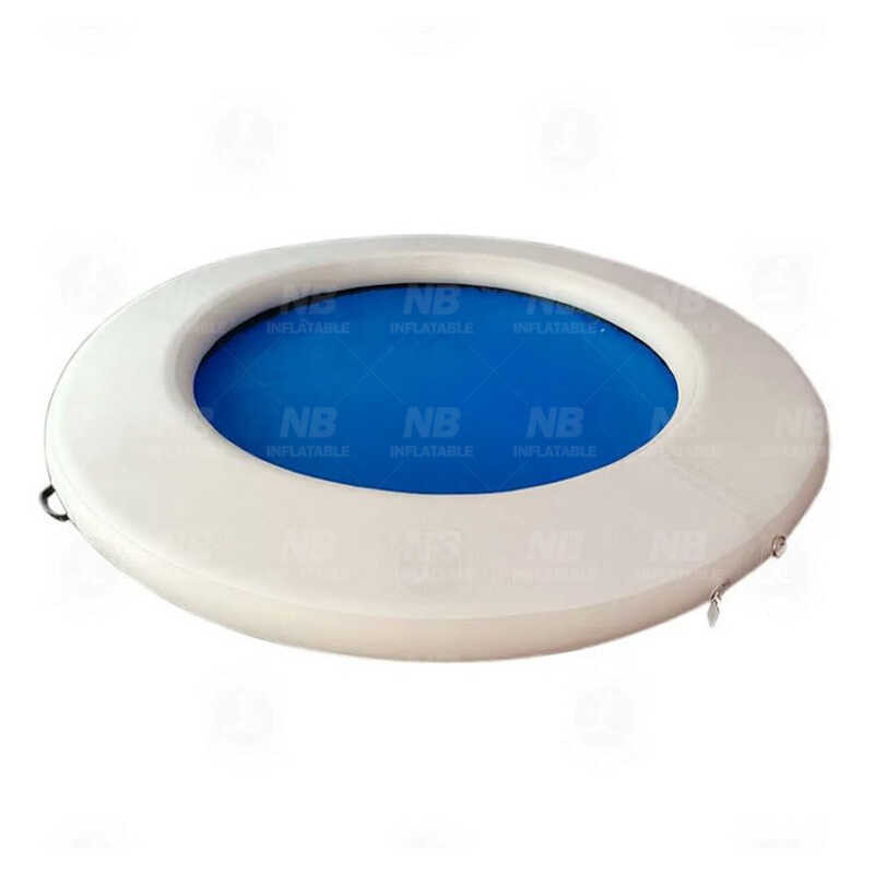 Floating inflatable bed, floating raft, circular swimming pool, anti ...