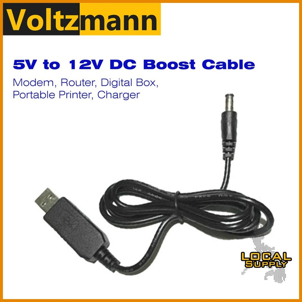 PLDT / Globe Home Prepaid Wifi Powerbank to Modem Router Step Up Cable ...