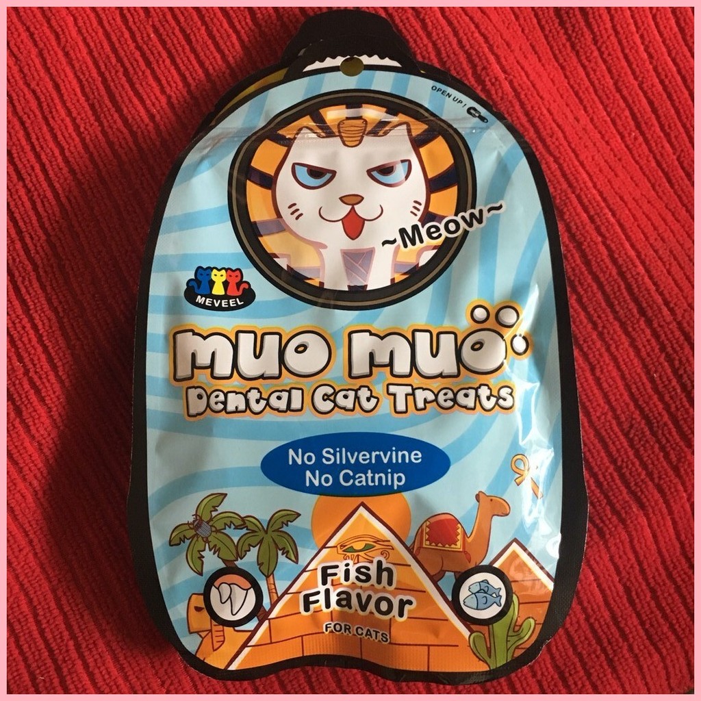 ♨ Muo Muo Dental Cat Treats (Chicken Flavor) | Shopee Philippines