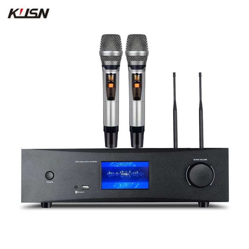 200W+200W Digital DSP Audio Power Amplifier Karaoke Home Theater KTV ...
