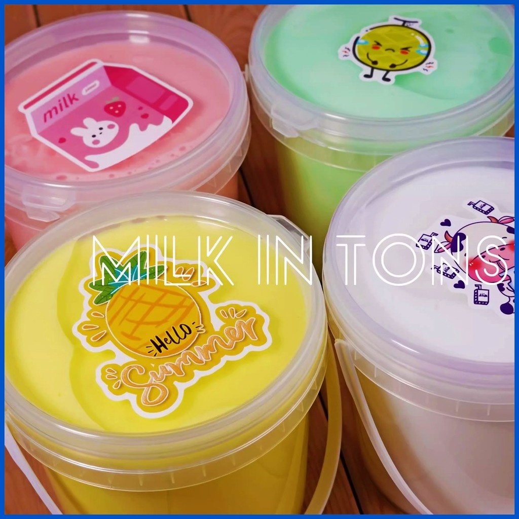 ⊙ Toys Garden 500ml Crystal Mud Slime Kit Kids Modeling Slime Clay Toys ...