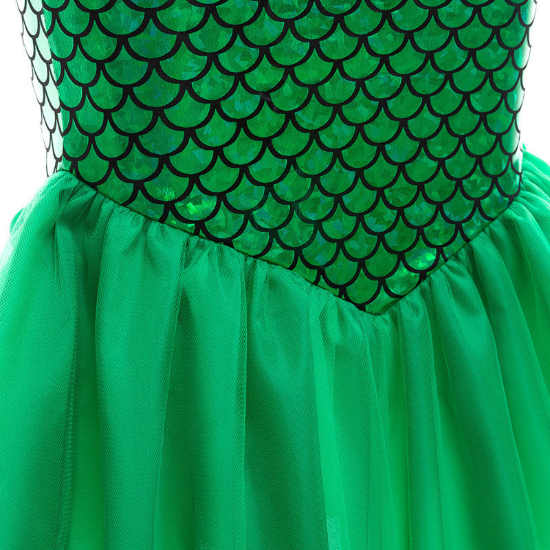 Disney Little Mermaid Ariel Princess Costume Kids Purple Dress For ...