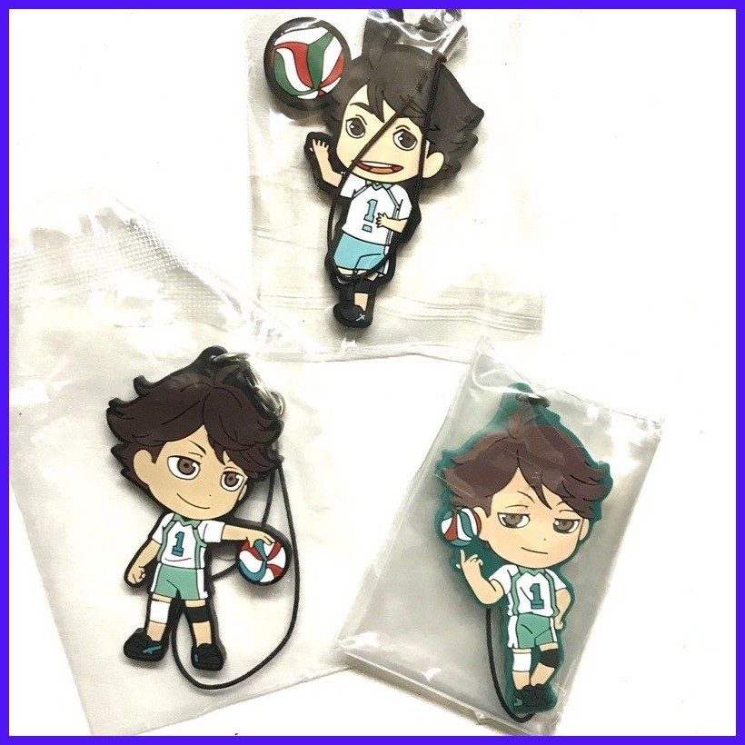 Haikyuu Oikawa Tooru Aoba Rubber Keychain Assorted ( Sold Separately ...