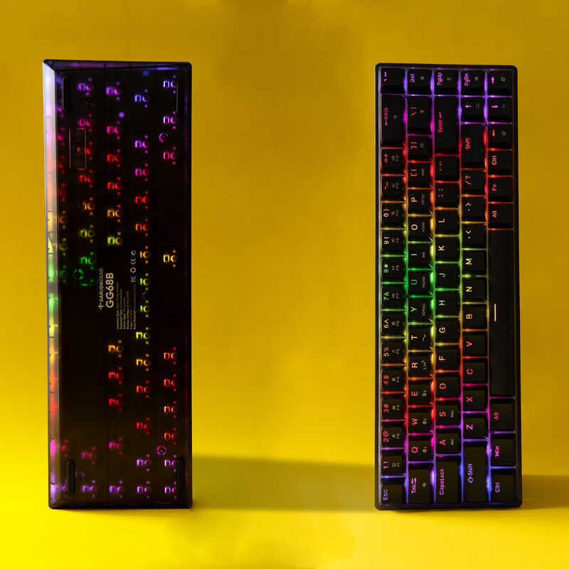 GEAR Gg68b GARUDA (Itim) Tri-Mode Wireless, Hot Swap, 65% Mechanical ...