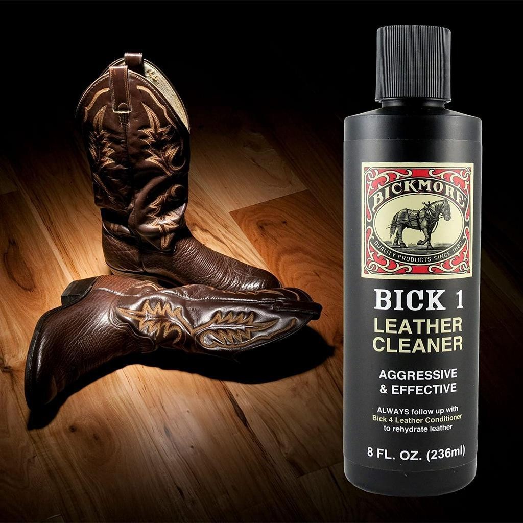 Bickmore Bick 1 Leather Cleaner 8 oz Best Deep Cleaner Shoes, bags ...