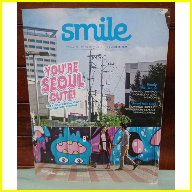 SMILE Magazines Cebu Pacific(Year issues) | Shopee Philippines
