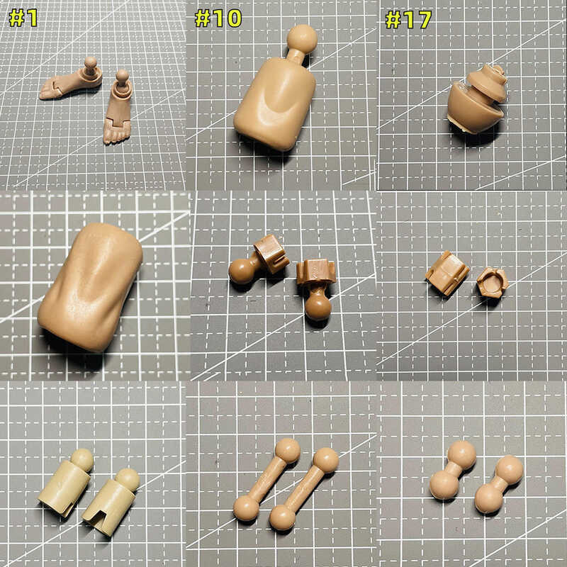 Soldier Body Accessory Head Carved Neck Hand Type Foot Heightening ...