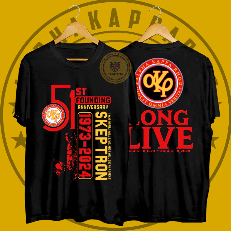 AKP 1973 Alpha Kappa Rho v102 skeptron 51th Anniversary universal AKRHO ...